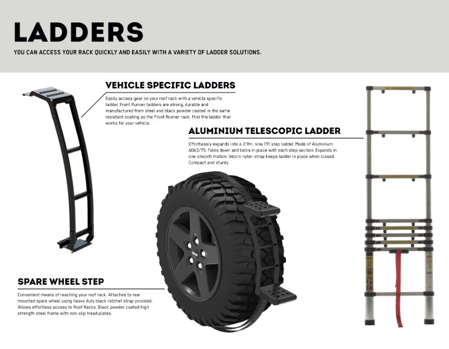 Vehicle Specific Ladders by Front Runner - Landy Cars