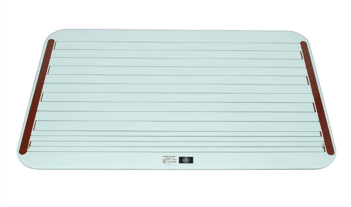 Glass - Rear Hatch - Green - without Third Brake Light - O.E.M (LR042728)